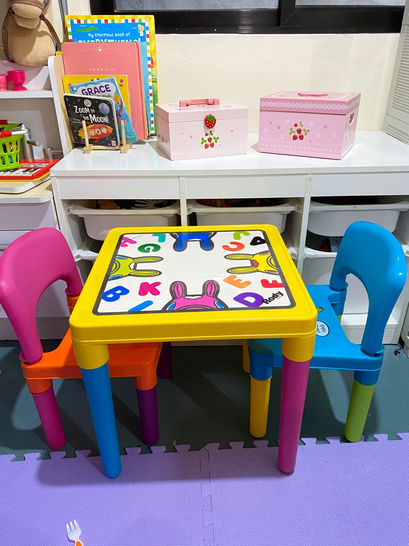 Rody Table and chairs for kids, Babies & Kids, Baby Nursery & Kids ...