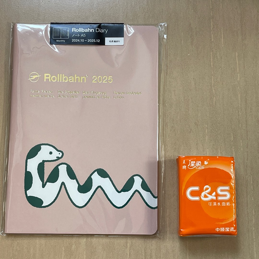 日本製 made in Japan 🇯🇵 Rollbahn Delfonics 2025 schedule book A5 size ...