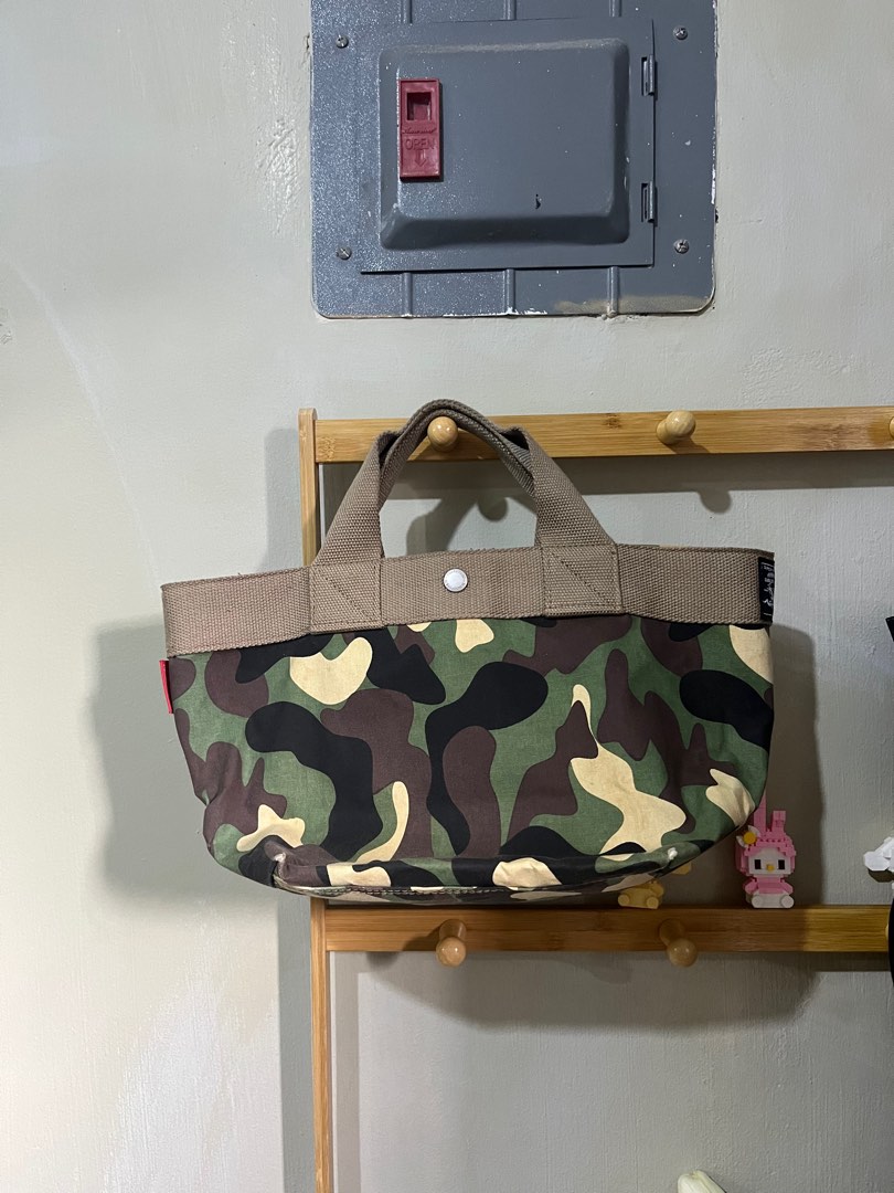 Rootote Camo Tote Bag, Women's Fashion, Bags & Wallets, Tote Bags on ...