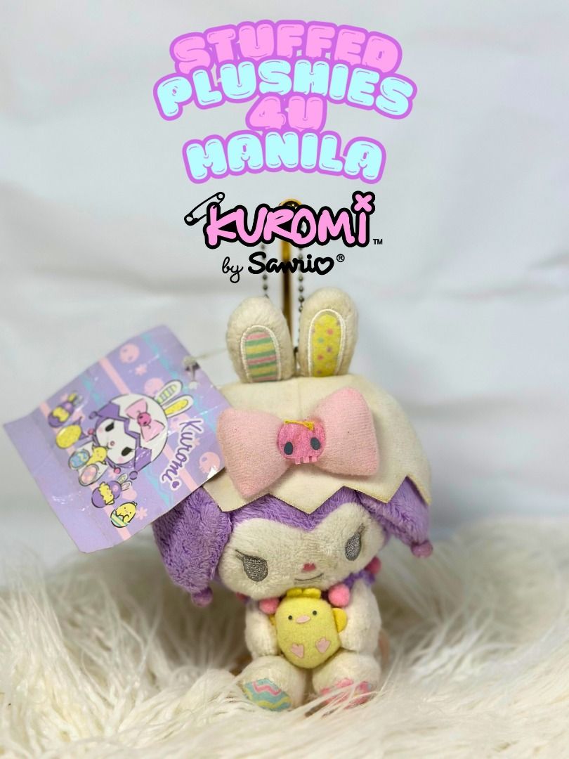 Sanrio Kuromi Charm, Puppet, Mascot Plush Sold separately, Hobbies ...