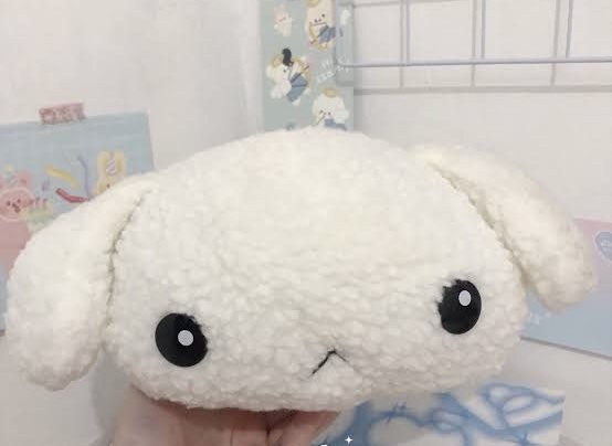 San-X Buru Buru Dog White Plush Doll Pillow Toy Laying Buruburudog ...