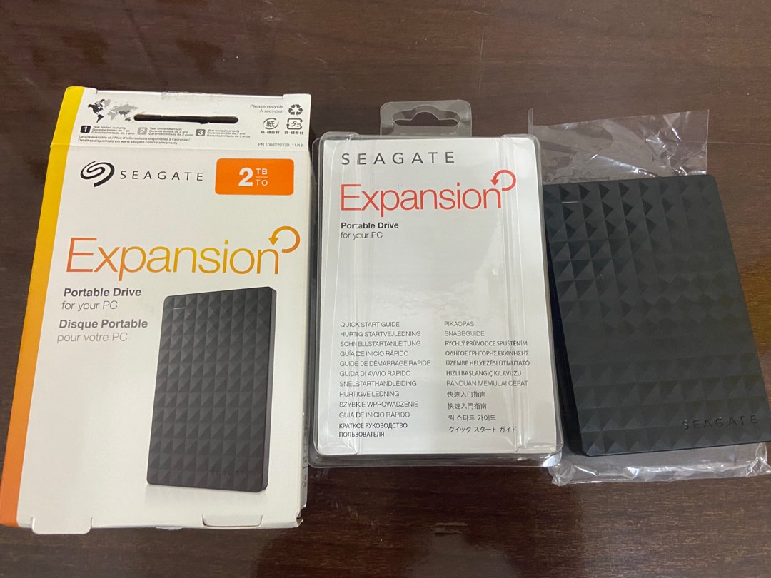 Seagate Expansion Hdd 2tb Usb3 0 Hard Disk 2 5 Portable External Hard Disk Computers And Tech