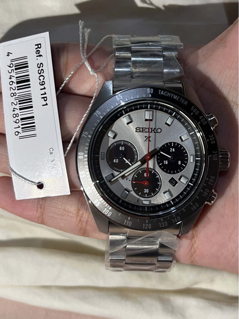 Seiko SSC911P1 Speedtimer, Men's Fashion, Watches & Accessories ...