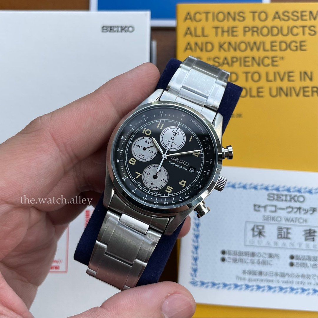 Seiko X Nano Universe SZER102 JDM Reverse Panda - Chronograph, Luxury ...