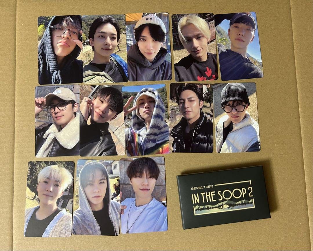 SEVENTEEN In The Soop 2 special gift VOD pc photocard set SVT ITS 2 JEONGHAN JOSHUA JUN HOSHI ...