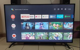 Sharp android tv 42" 2T-C42BG1X, TV & Home Appliances, TV ...