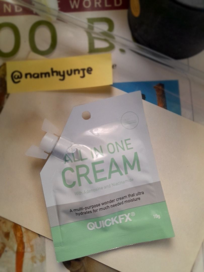 [Skincare] QUICKFX Clean Collection All In One Cream 10G / with ...