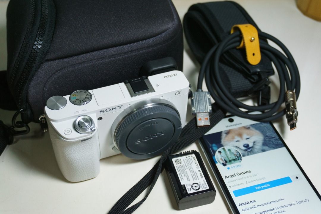Sony a6000 Mirrorless Body Only (4,268 shutter count), Photography, Cameras on Carousell