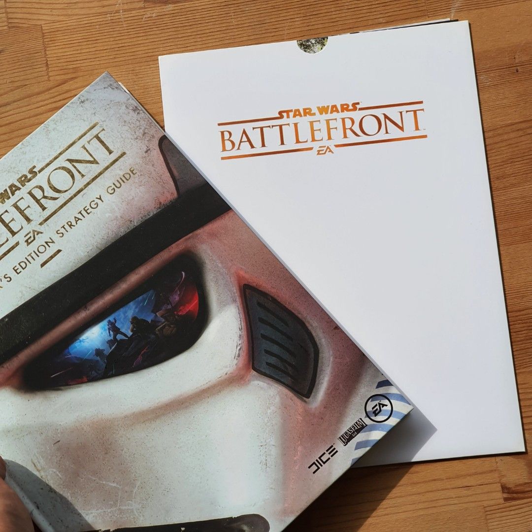 Star Wars EA Games Battlefront Strategy Guide complete with free ...