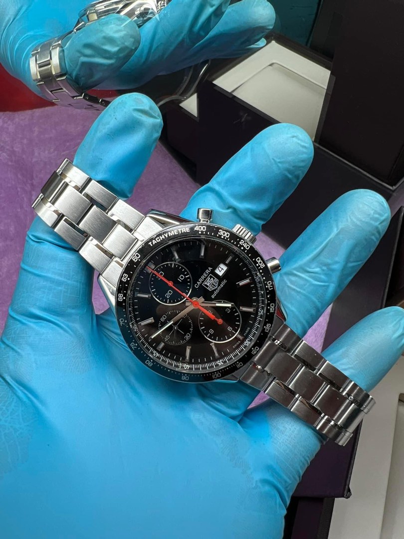 Tag HEUER CARRERA CALIBER 16, Men's Fashion, Watches & Accessories ...