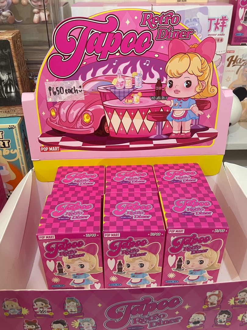 Tapoo Retro Diner Blind box Sealed Popmart, Hobbies & Toys, Toys ...