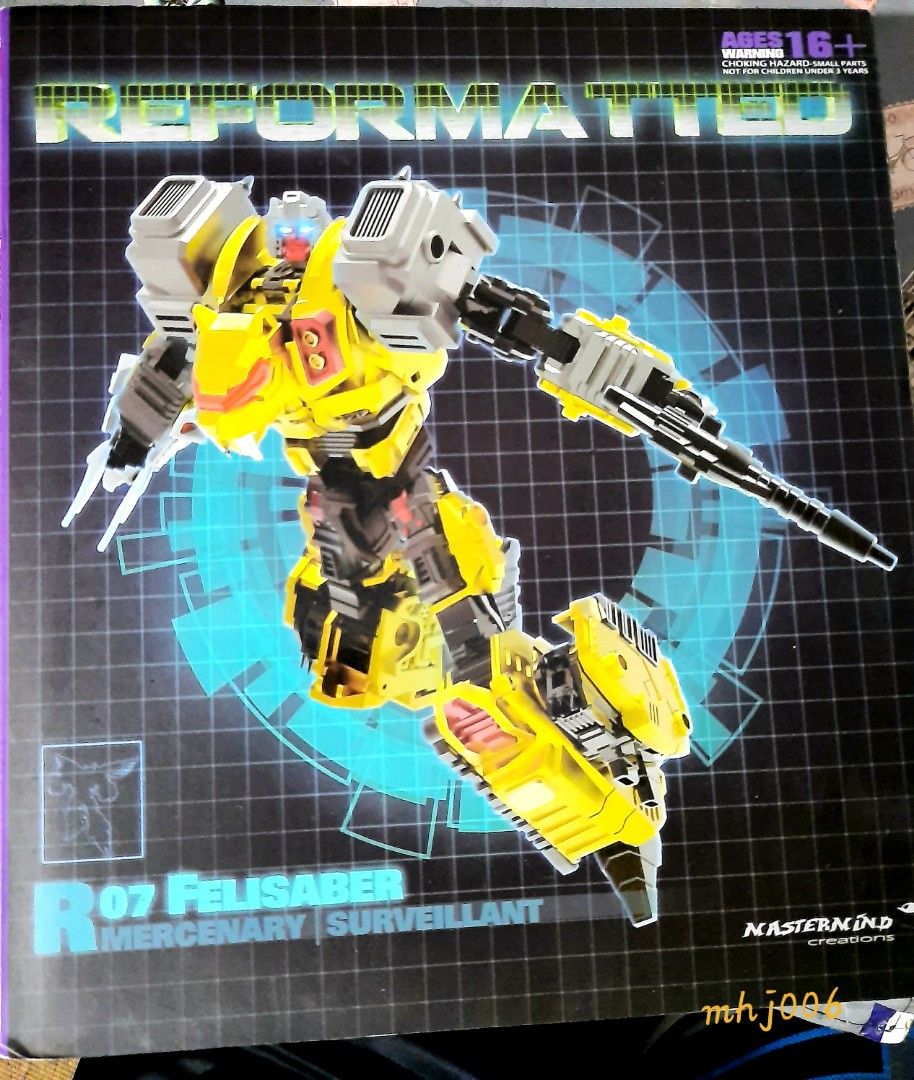 Transformers Reformatted Feral Rex Felisaber, Hobbies & Toys, Toys ...