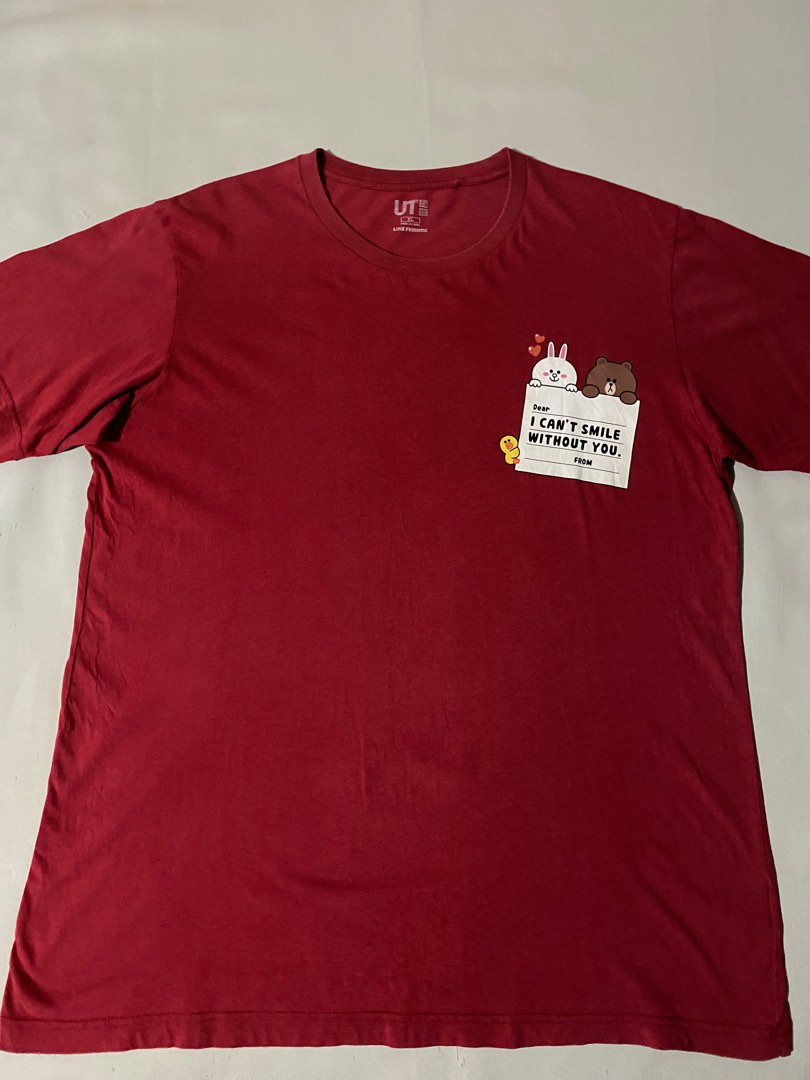 Uniqlo UT - Line Friends - XL, Men's Fashion, Tops & Sets, Tshirts ...