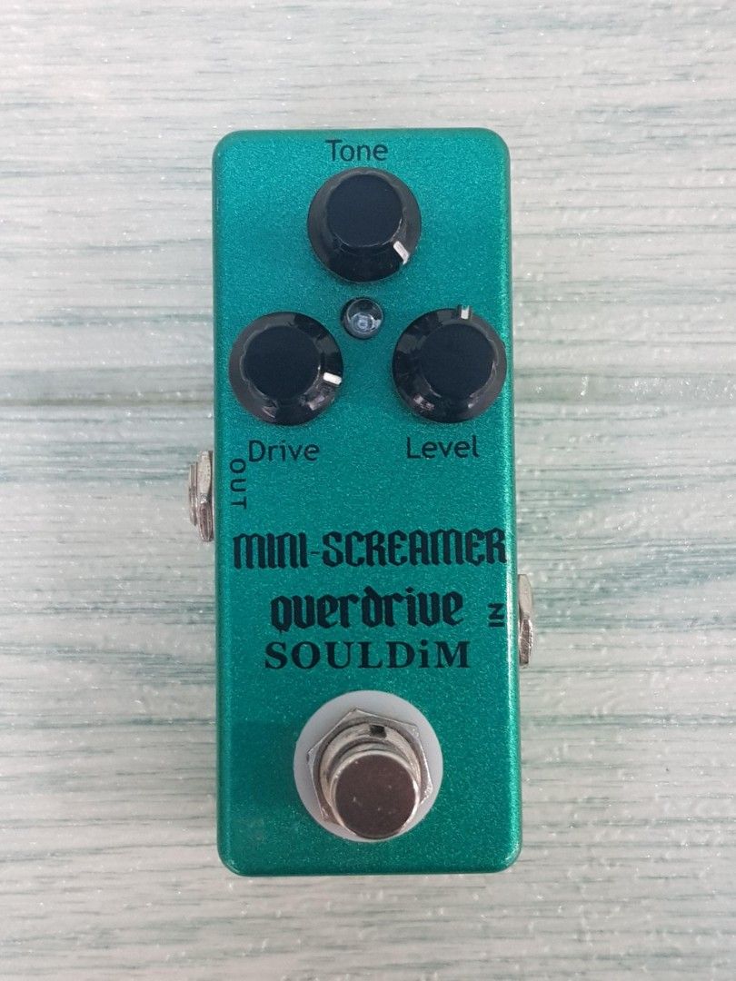 USED !!! Souldim Guitar Effects Pedal Mini-Screamer Overdrive, Hobbies ...