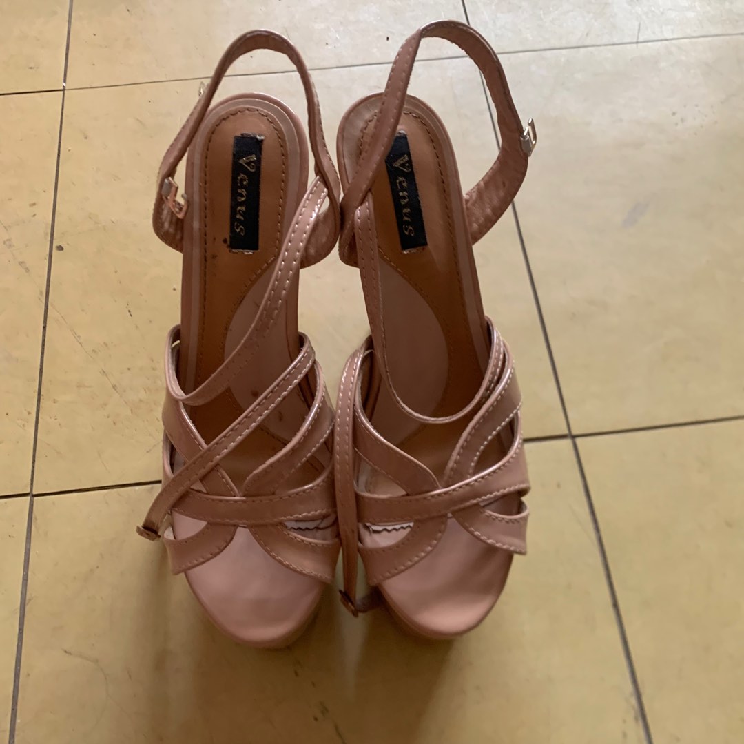 Venus 6 Inch Pageant Heels, Women's Fashion, Footwear, Sandals on Carousell