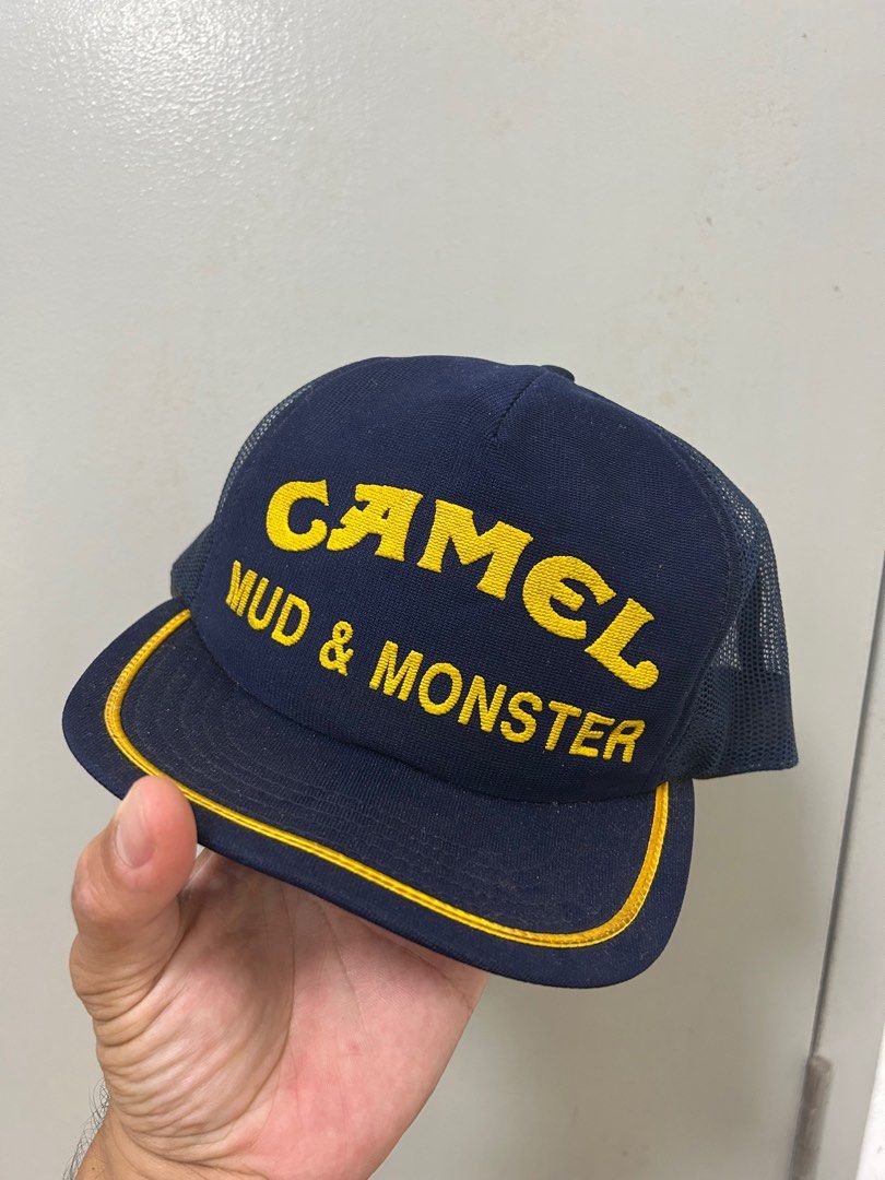 VINTAGE CAMEL TRUCKER CAP usa, Men's Fashion, Watches & Accessories ...