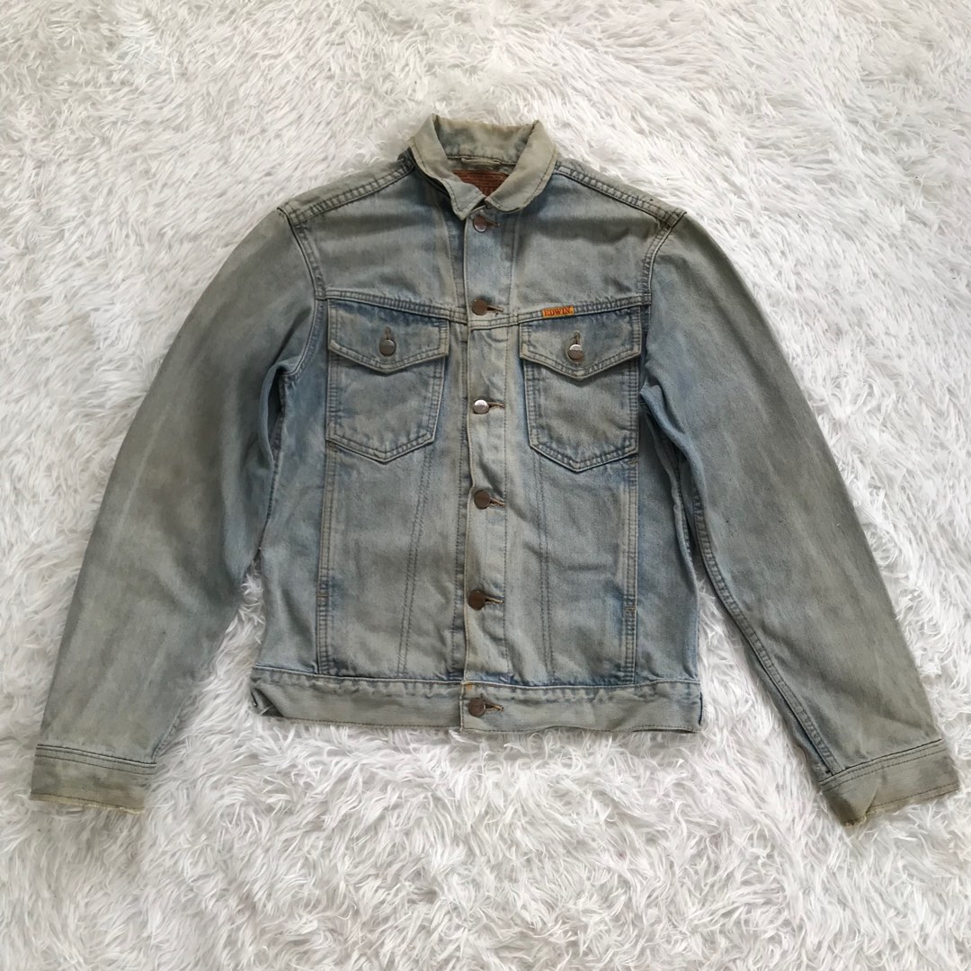 Vintage Edwin Denim Jacket, Men's Fashion, Coats, Jackets and Outerwear ...