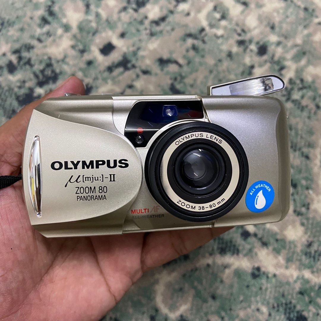 Vintage Olympus MJU 2 Zoom 80 Film Camera, Photography, Cameras on ...