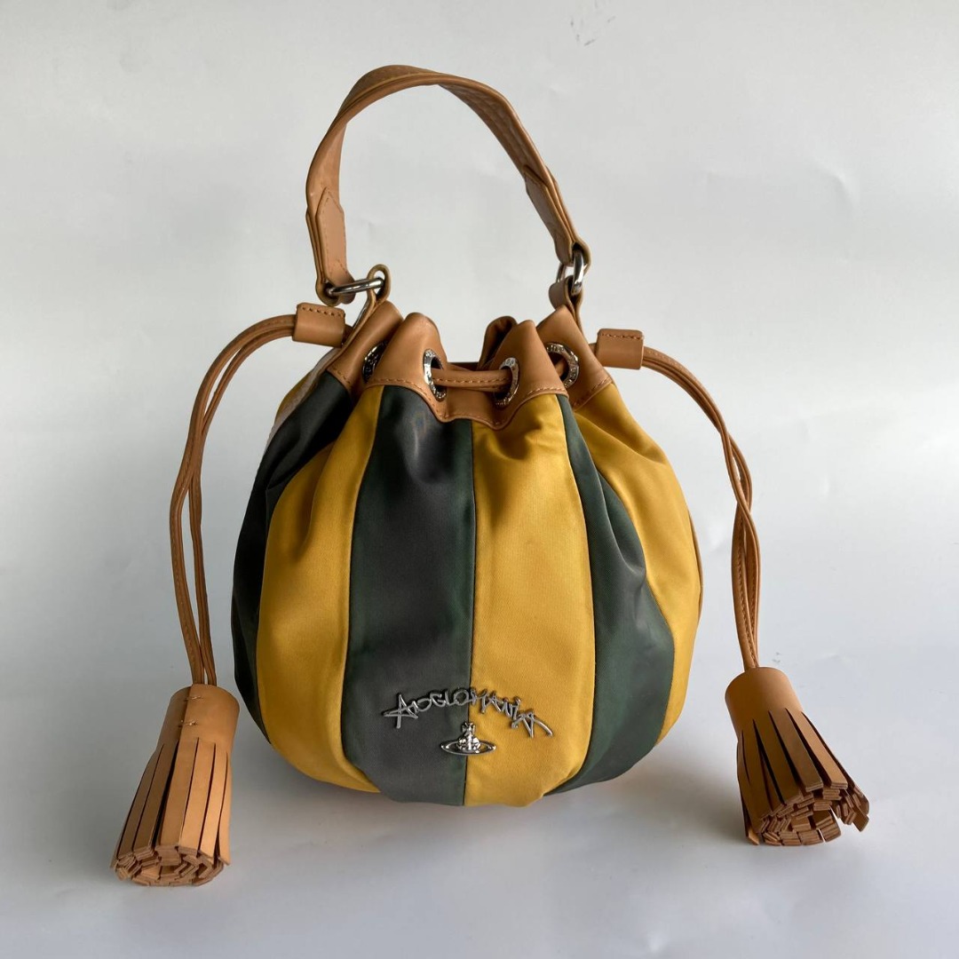 Vivienne Westwood Anglomania Two Way Bucket Bag, Women's Fashion, Bags ...
