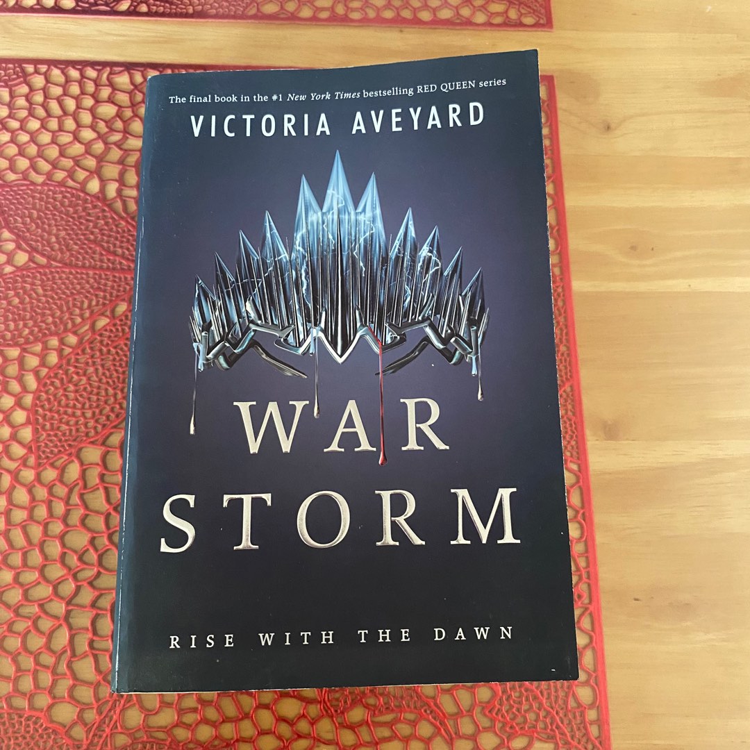 War Storm by Victoria Aveyard, Hobbies & Toys, Books & Magazines ...