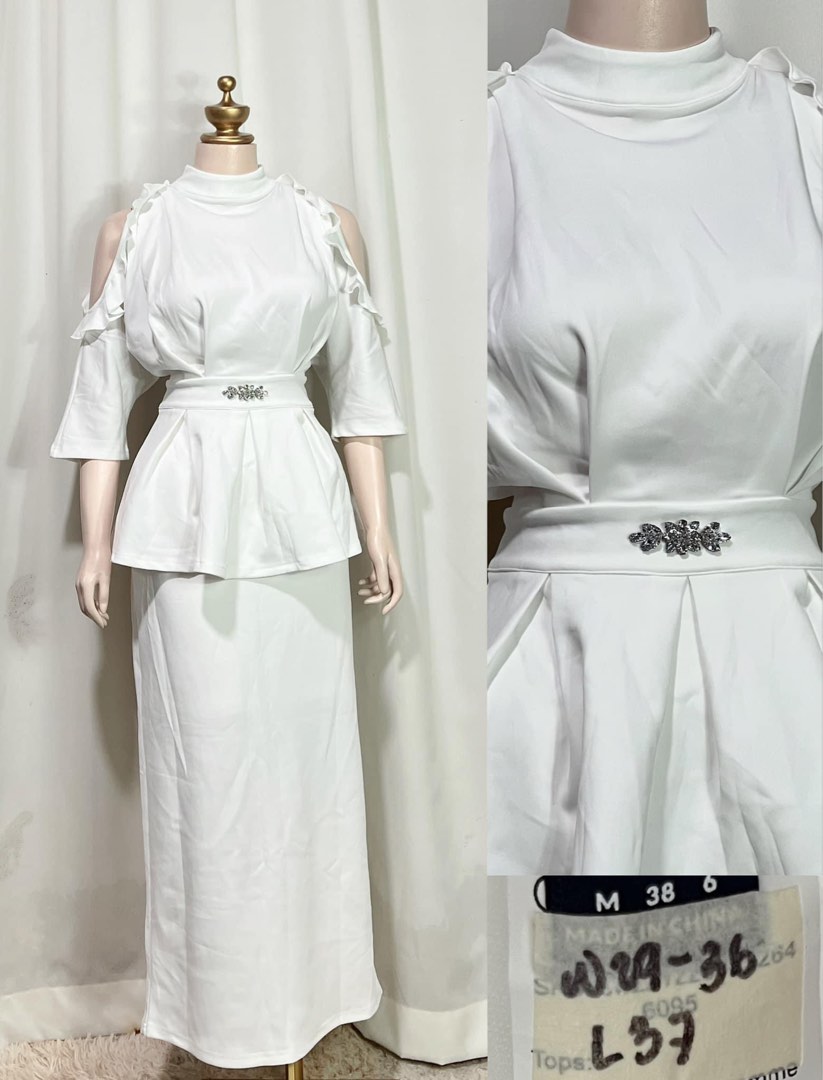 White coords, Women's Fashion, Dresses & Sets, Sets or Coordinates on ...