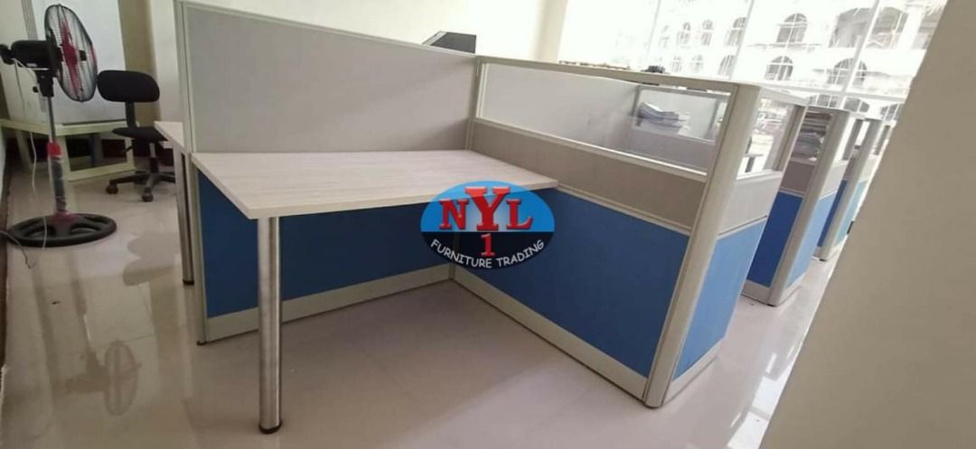 ''Workstation Office Partition // Compact board - Office Partition- Red ...