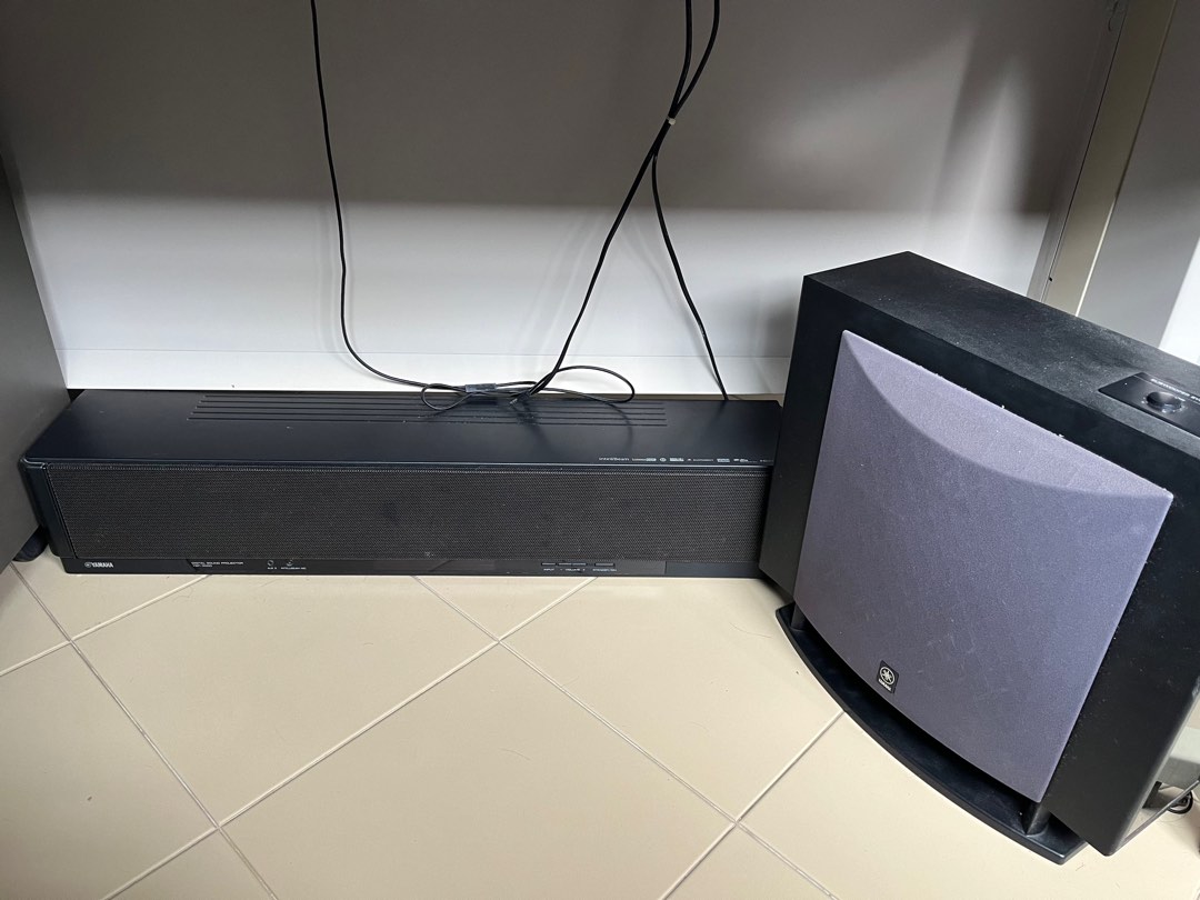 Yamaha YSP-3000 Soundbar + YST-FSW100 Subwoofer, Audio, Soundbars, Speakers & Amplifiers on ...