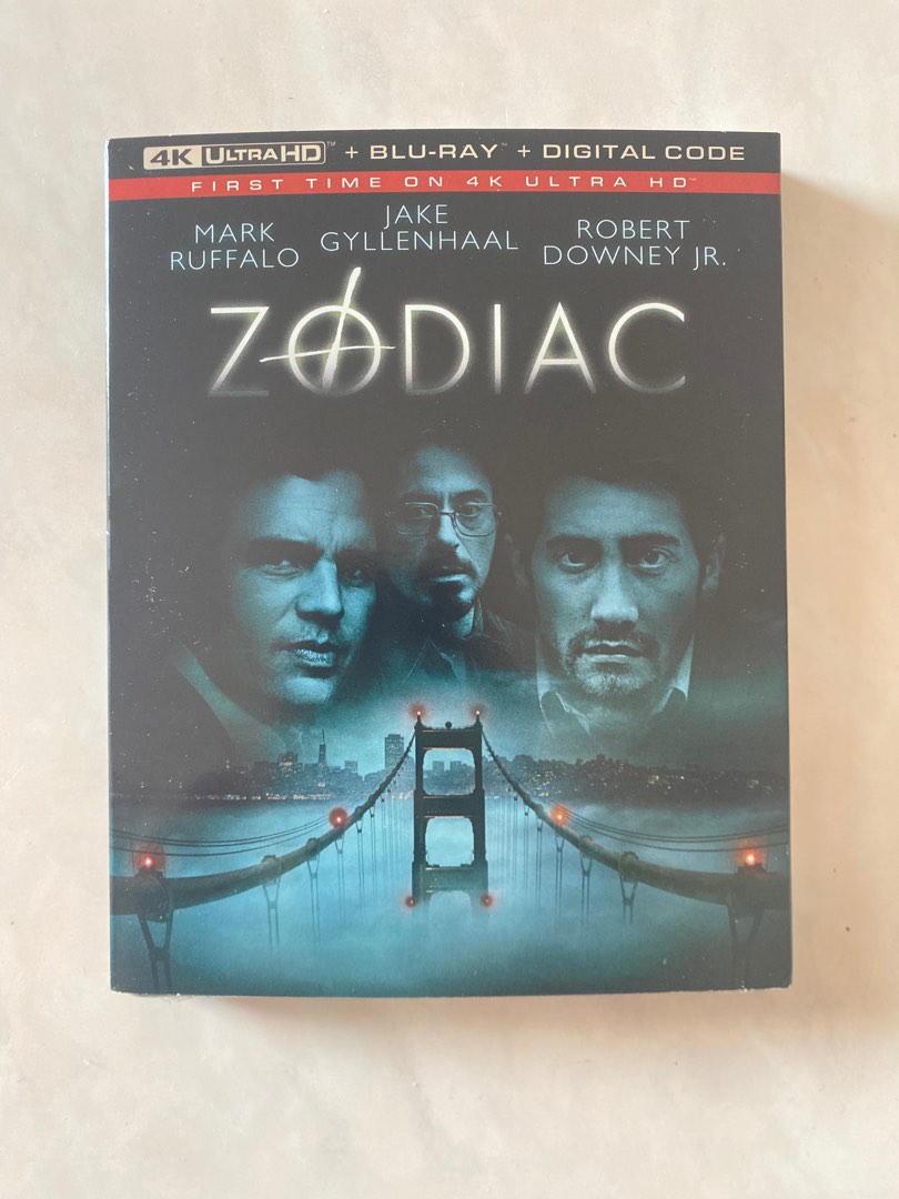 ZODIAC 4K BLU-RAY, Hobbies & Toys, Music & Media, CDs & DVDs on Carousell