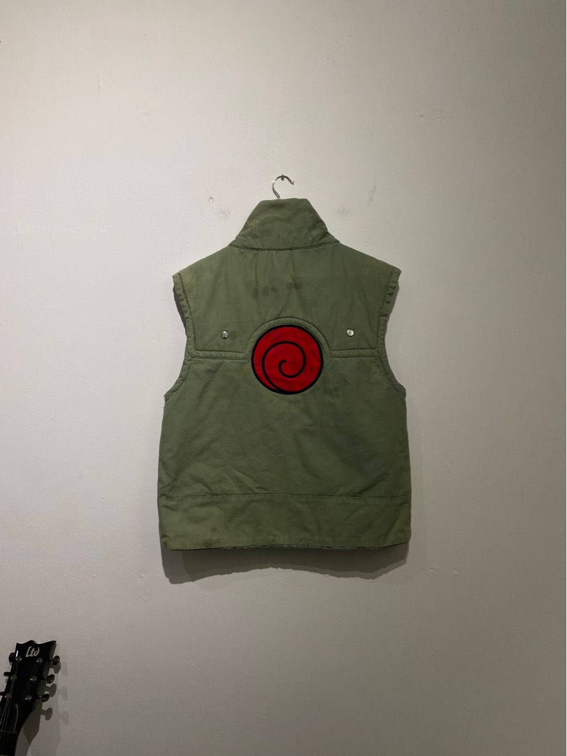 2002 Vintage Kakashi Hatake Vest Naruto Shonen Jump, Men's Fashion ...
