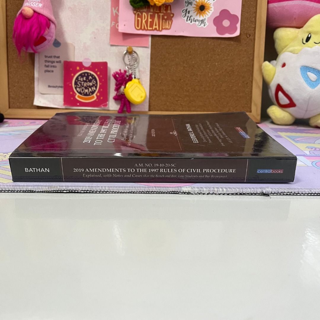 2019 Amendments to the 1997 Rules of Civil Procedure (2021) by Bathan ...