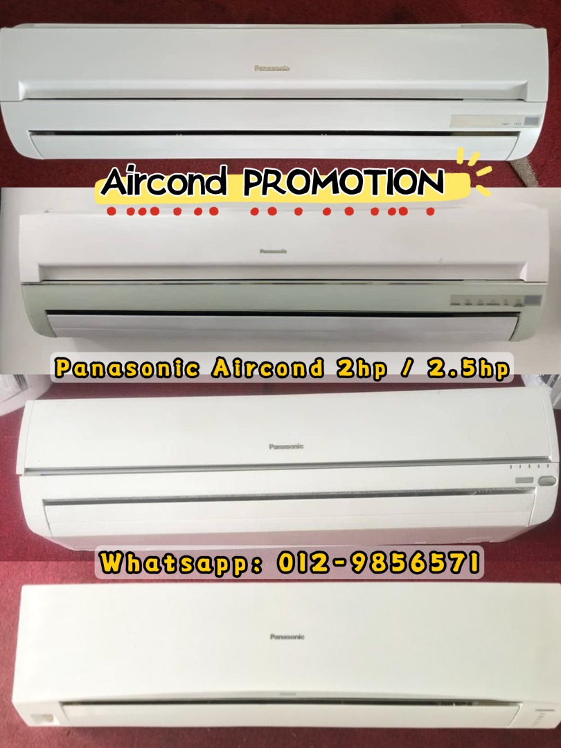 2hp - 2.5hp Split Aircond Used Aircond, TV & Home Appliances, Air ...
