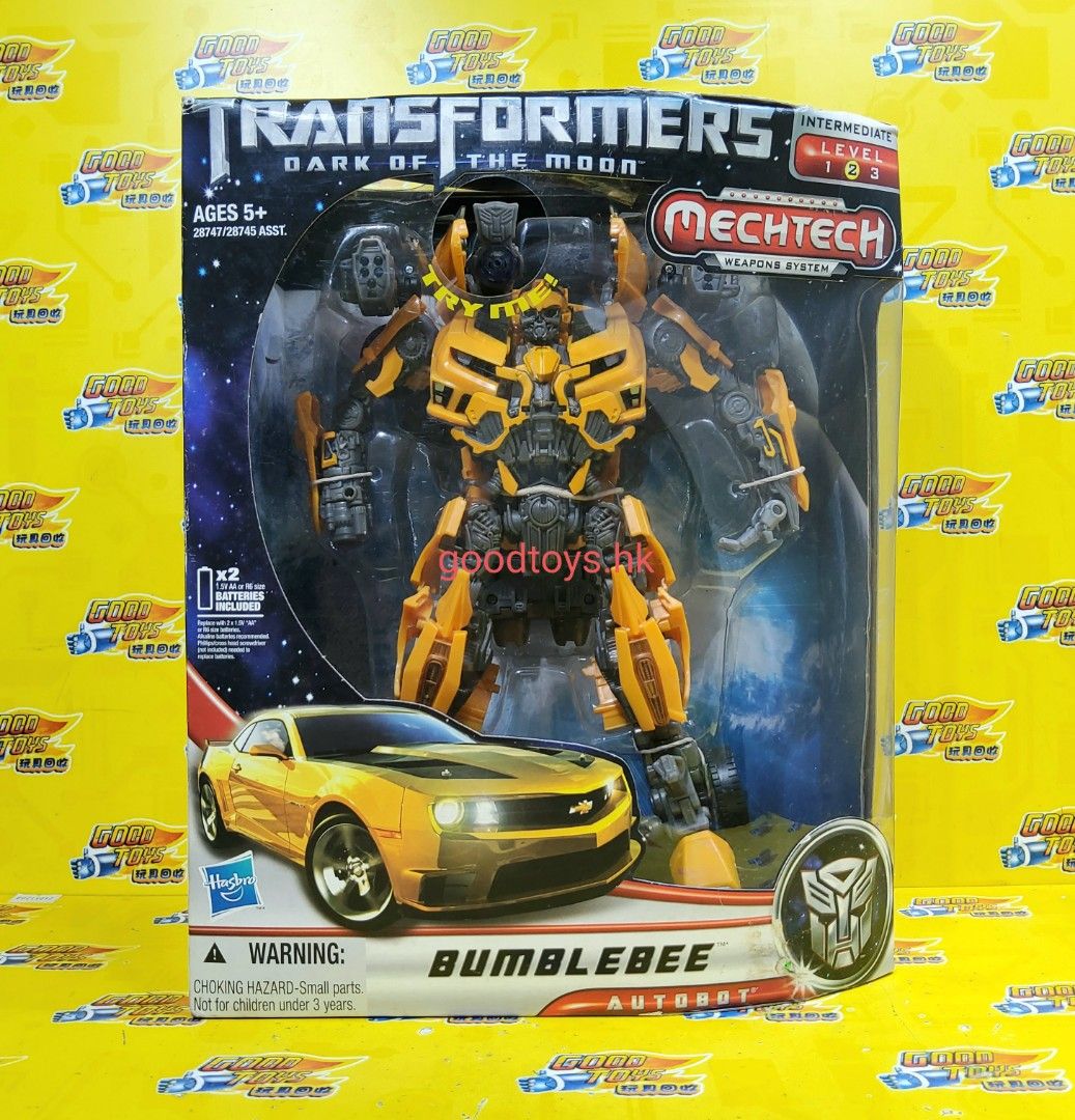 全新未開封 HASBRO TRANSFORMERS DARK OF THE MOON MECHTECH BUMBLEBEE 變形金剛 黑月降臨 ...
