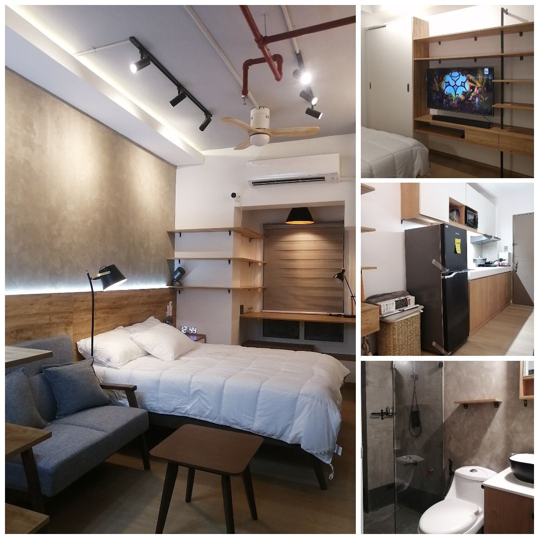 Quezon City Studio Condo for RENT near MRT GMA Kamuning Victoria Sports ...