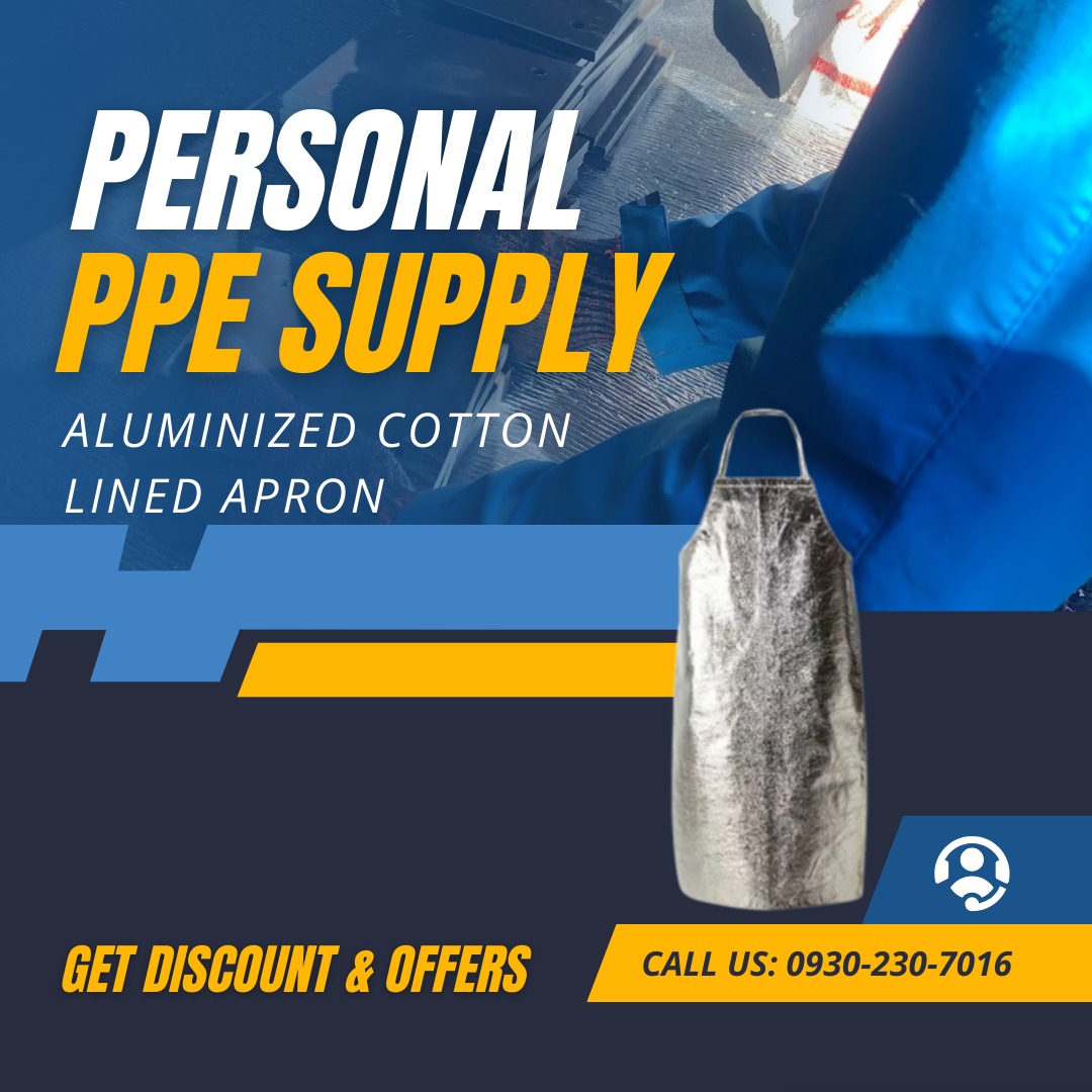 ALUMINIZED COTTON LINED APRON, Commercial & Industrial, Industrial ...