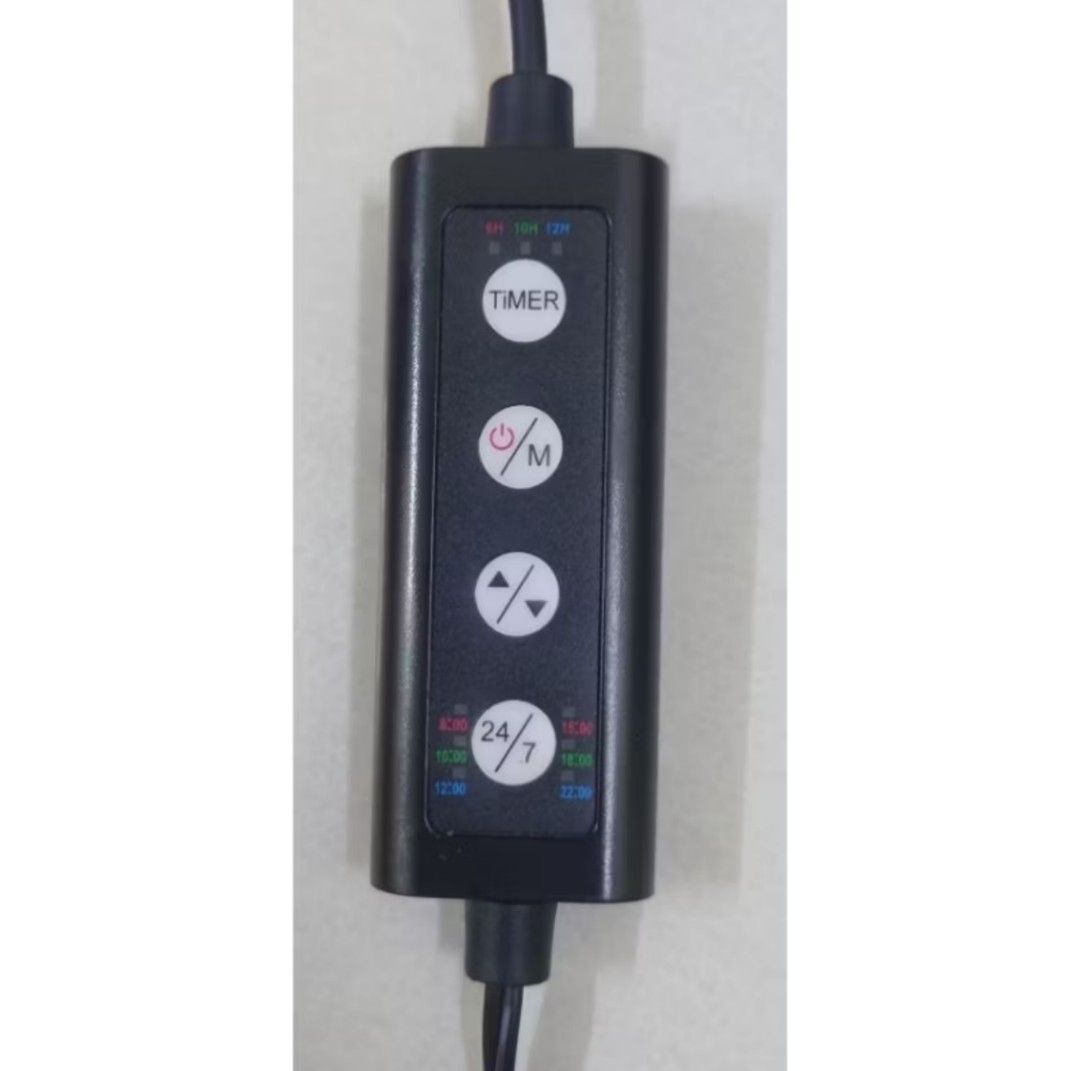 AQUARIUM LIGHT FRESHWATER WITH SUNSET SUNRISE TIMER SYSTEM/LAMPU ...