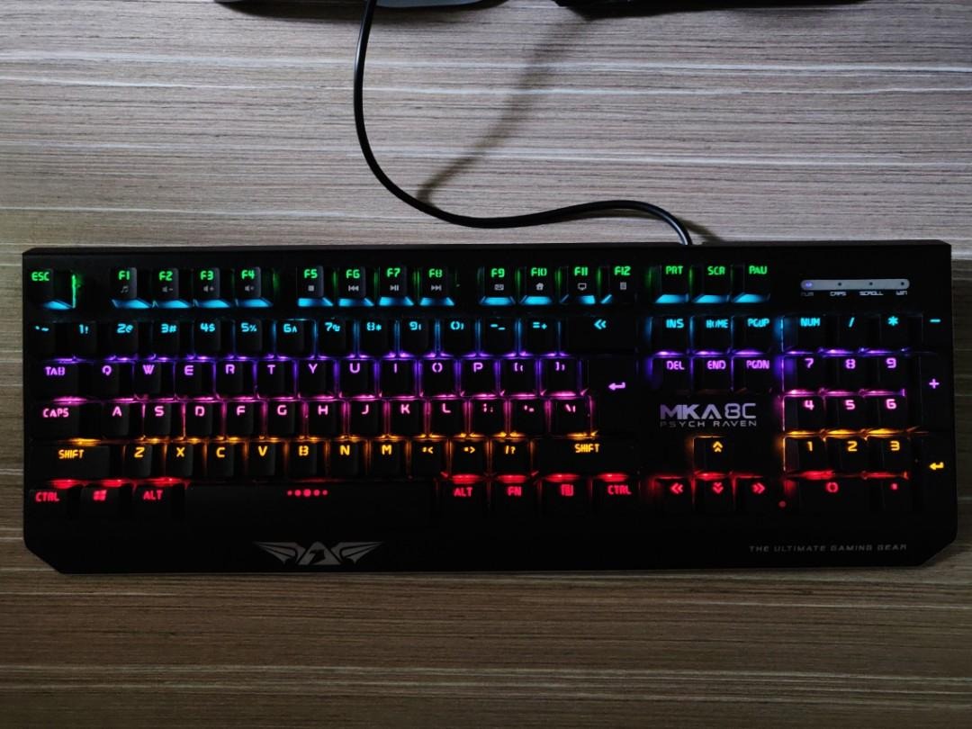 Armaggeddon MKA-8C (Tactile Gaming Keyboard), Computers & Tech, Parts ...