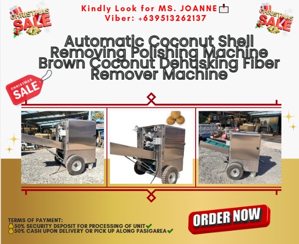 Automatic Coconut Shell Removing Polishing Machine Brown Coconut ...