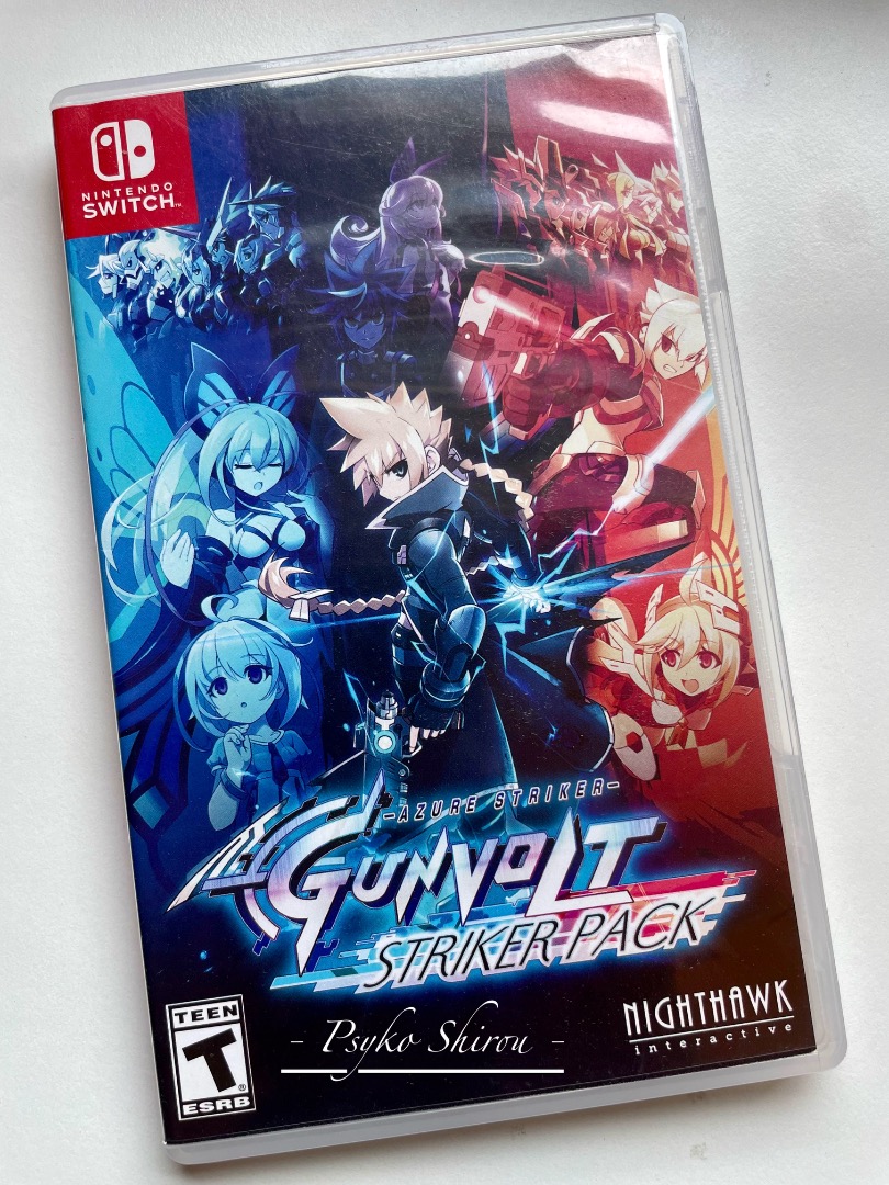 Azure Striker Gunvolt Striker Pack (Switch), Video Gaming, Video Games ...
