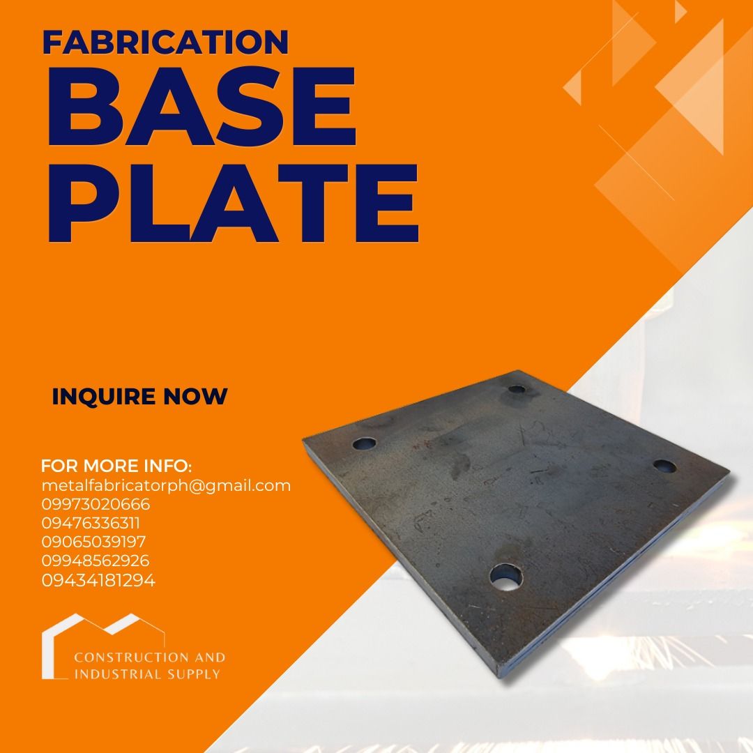 Base Plate | Round Bar | Flat Bar | Stud Bolt | HDG | HSS Steel ...