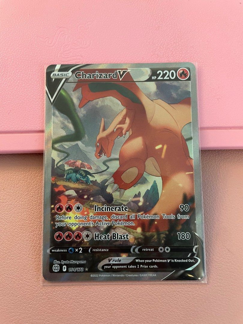 Charizard V 154/172 Alternate Art Ultra Rare, Hobbies & Toys, Toys ...