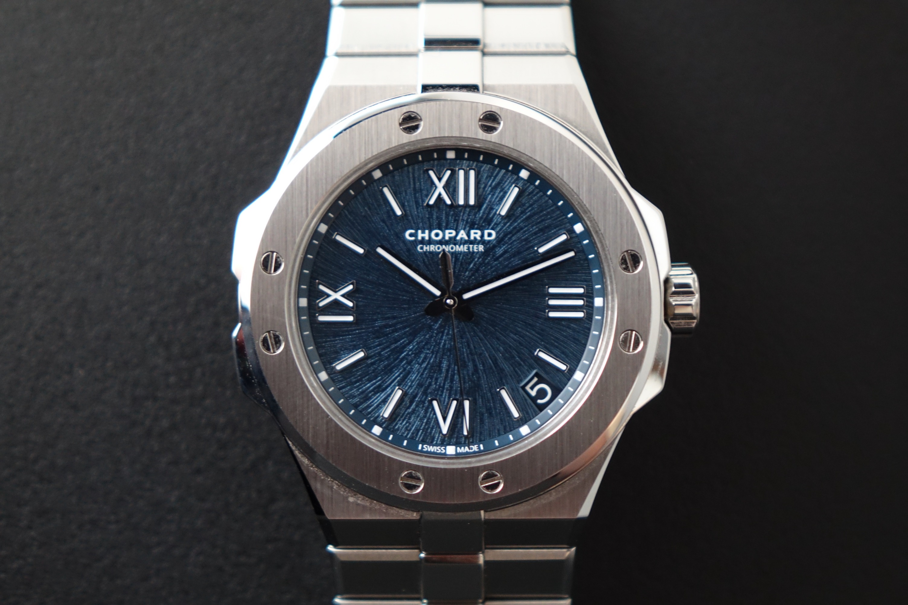 Chopard Alpine Eagle 41 Blue 298600-3001 full set, Luxury, Watches on Carousell