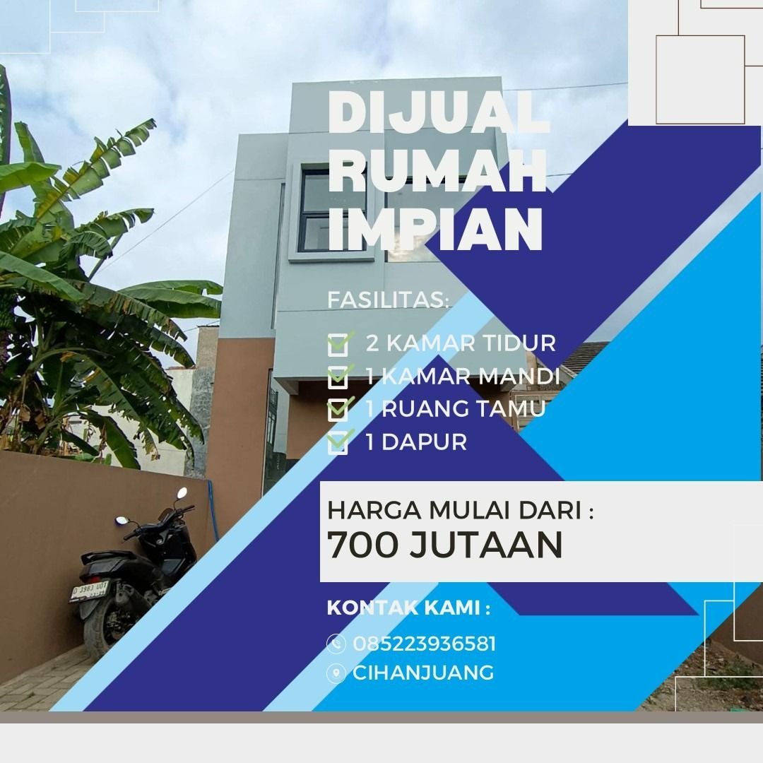 Cluster Elmansion Cihanjuang: Rumah 2 Lantai Modern, Bebas Custom ...