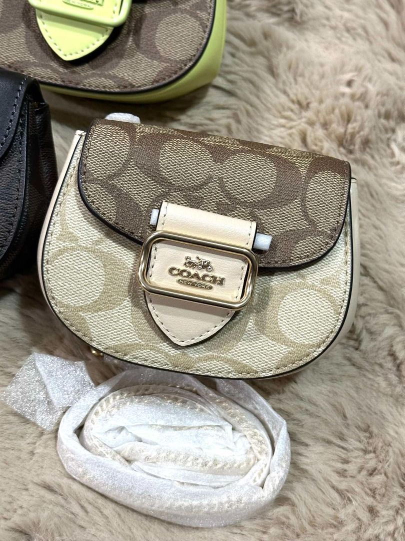 Coach Morgan Card Case On A Chain In Signature Canvas, Luxury, Bags ...