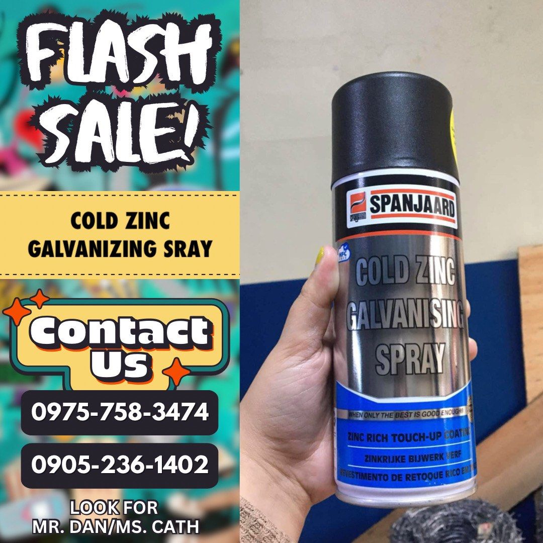 Cold Zinc Galvanising Spray, Commercial & Industrial, Construction ...