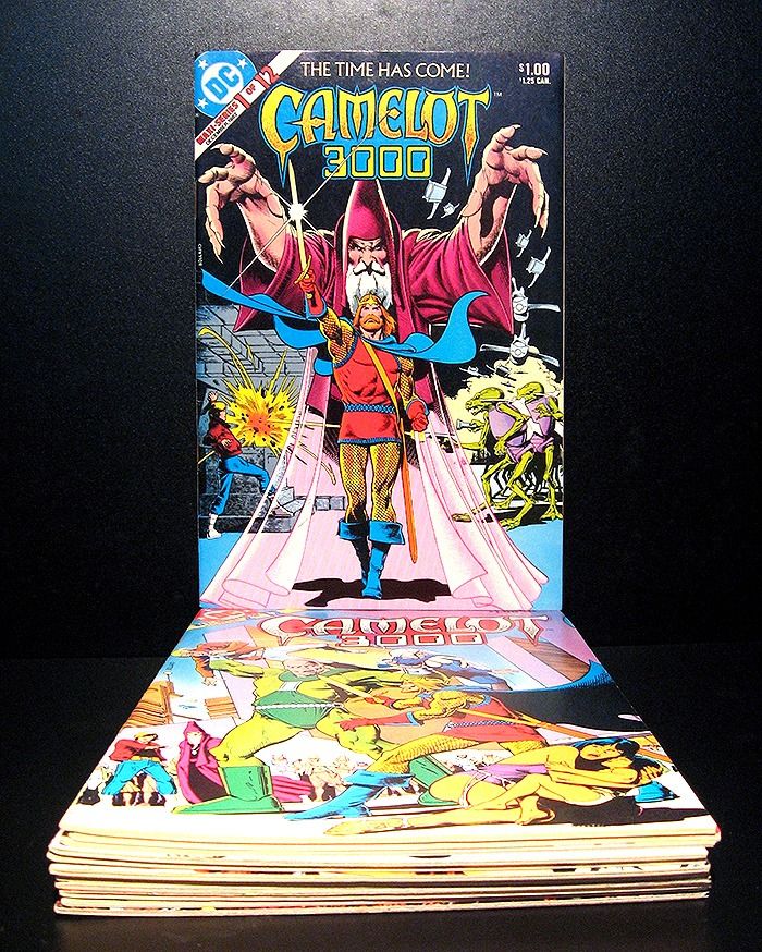 COMICS: DC: Camelot 3000 #1-12 (1982), 1st King Arthur app in DC Comics - Brian Bolland art ...