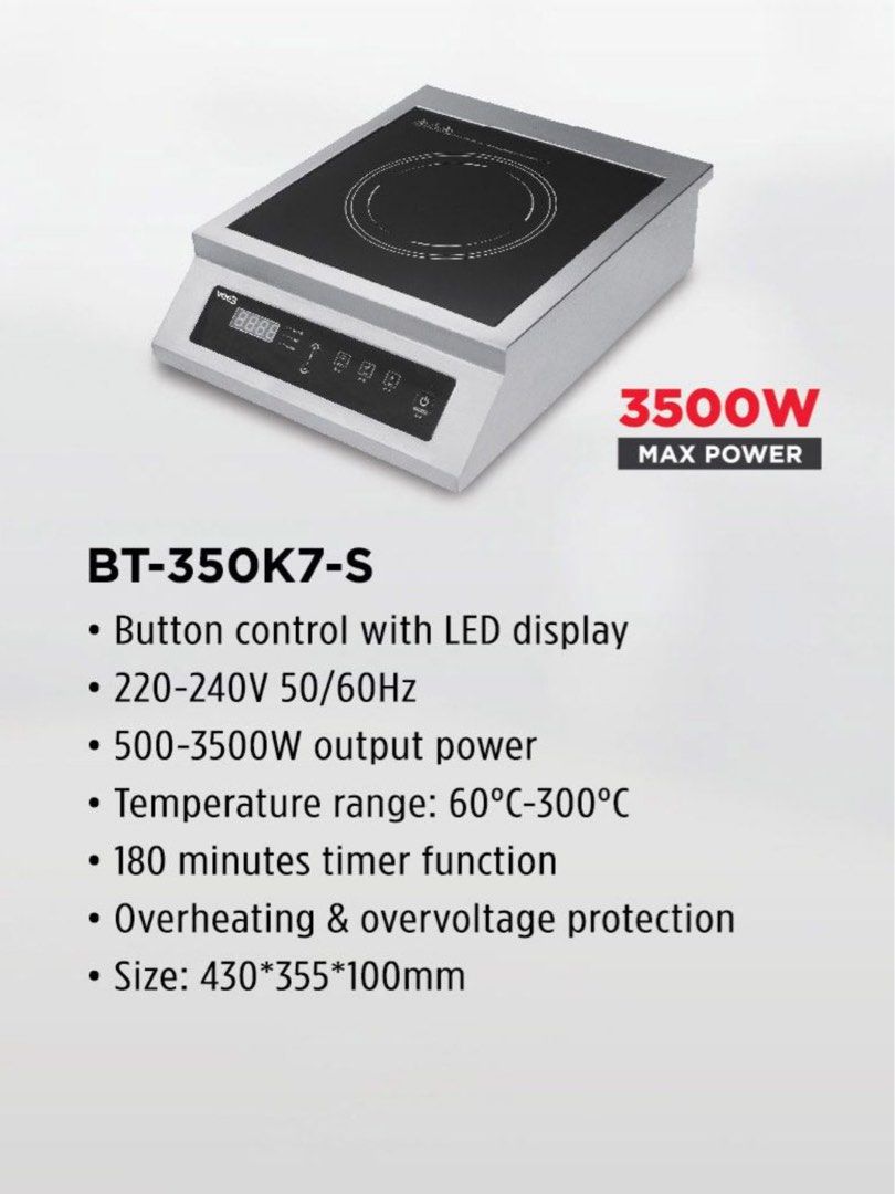 Commercial Induction Cooker, TV & Home Appliances, Kitchen Appliances ...