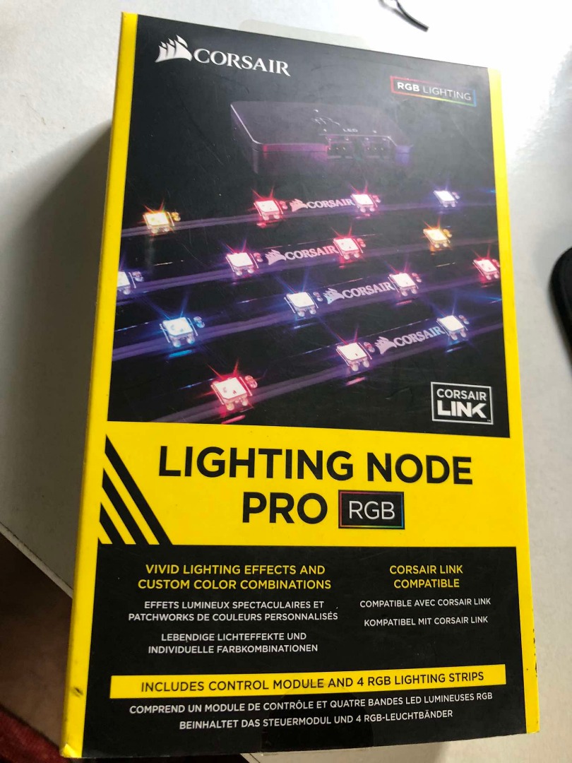 Corsair Lighting Node PRO RGB Lighting Controller, Computers & Tech ...