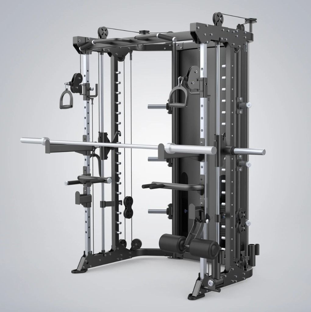 DHZ Multi Functional Smith Machine Fitness Gym Equipment, Sports ...