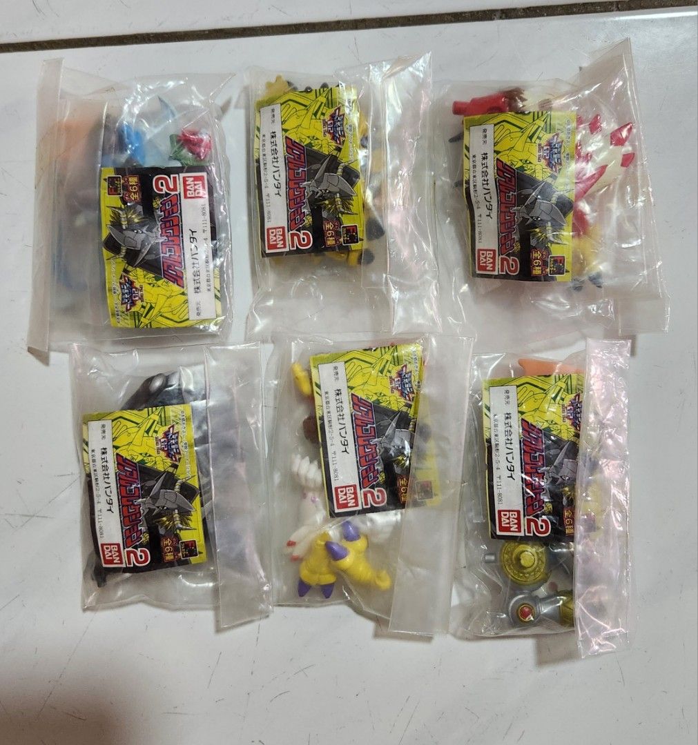 Digimon gashapon, Hobbies & Toys, Toys & Games on Carousell