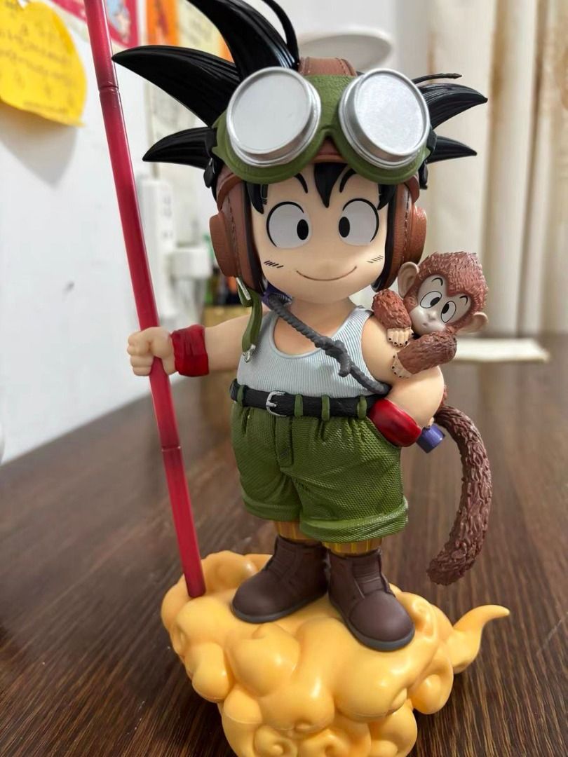 Dragon Ball GK Monkey Goku Original Color Model Cute Ornament Handmade ...